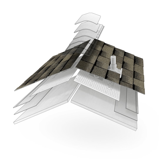 how do shingles work roof