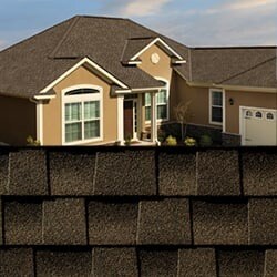 Gaf Barkwood Shingles On House