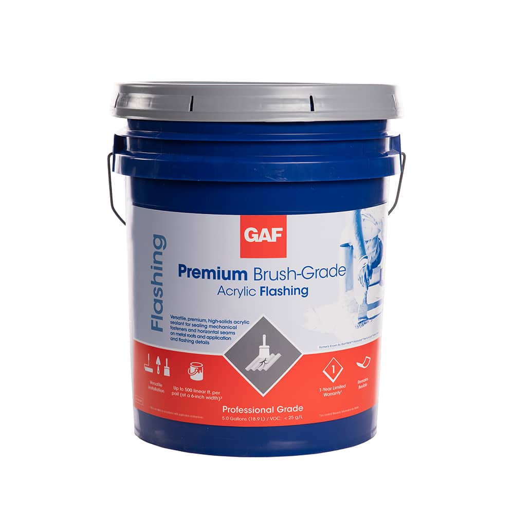 Acrylic Roof Coating System over Asphaltic | GAF Roofing