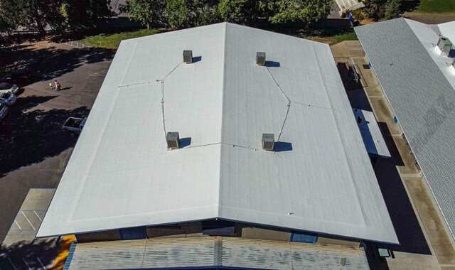 Acrylic Roof Coating System over Asphaltic | GAF Roofing