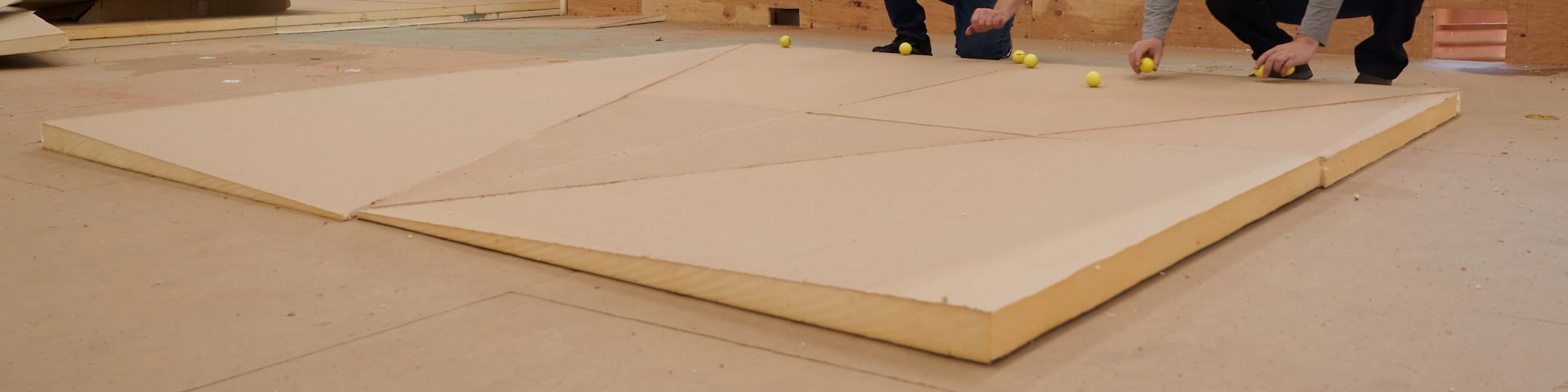 installing tapered insulation