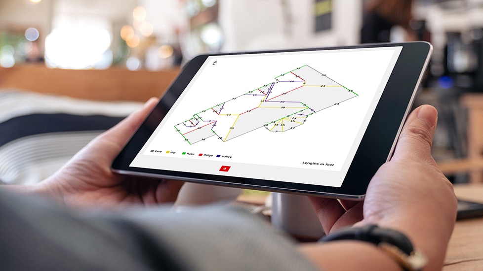 GAF Takeoff: Blueprints into Roof Measurements