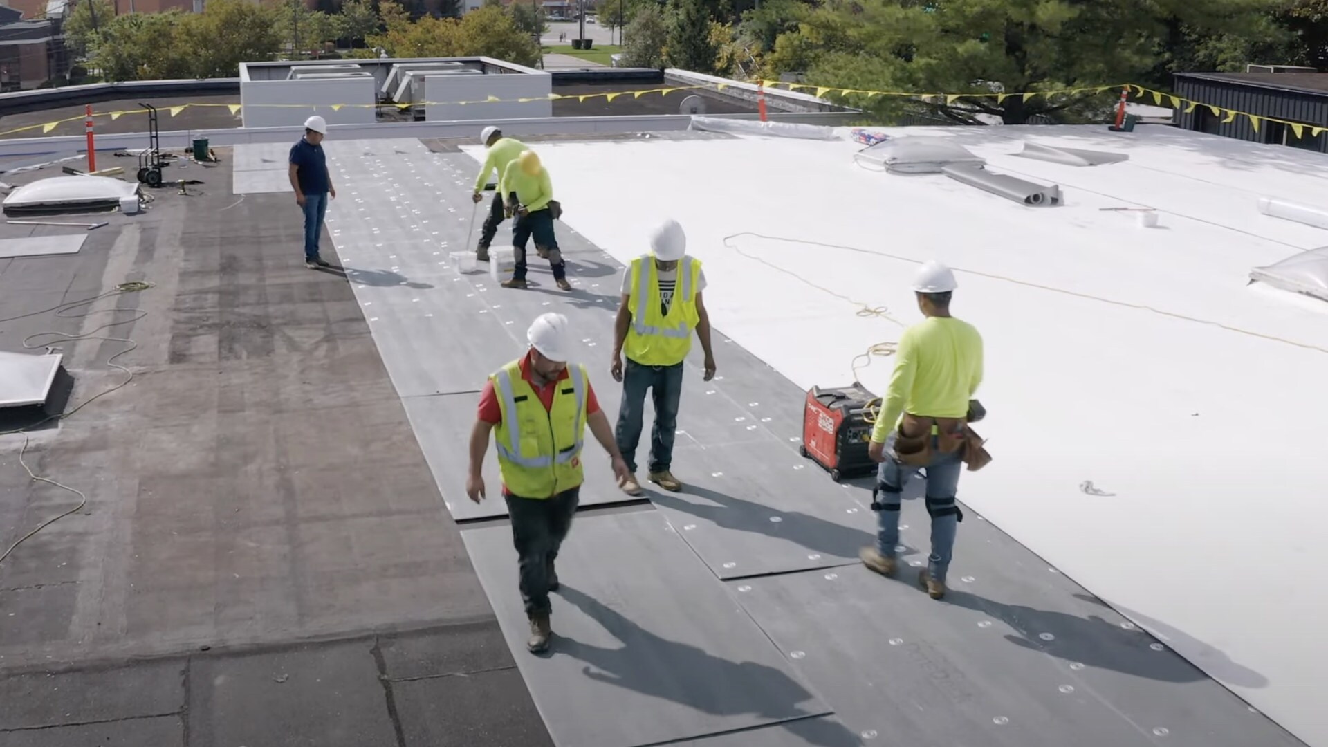 Tapered insulation & tapered design | GAF roofing