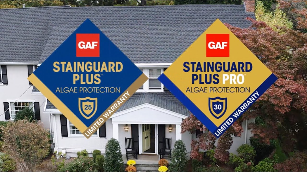 GAF Advanced Roof Algae Protection: StainGuard